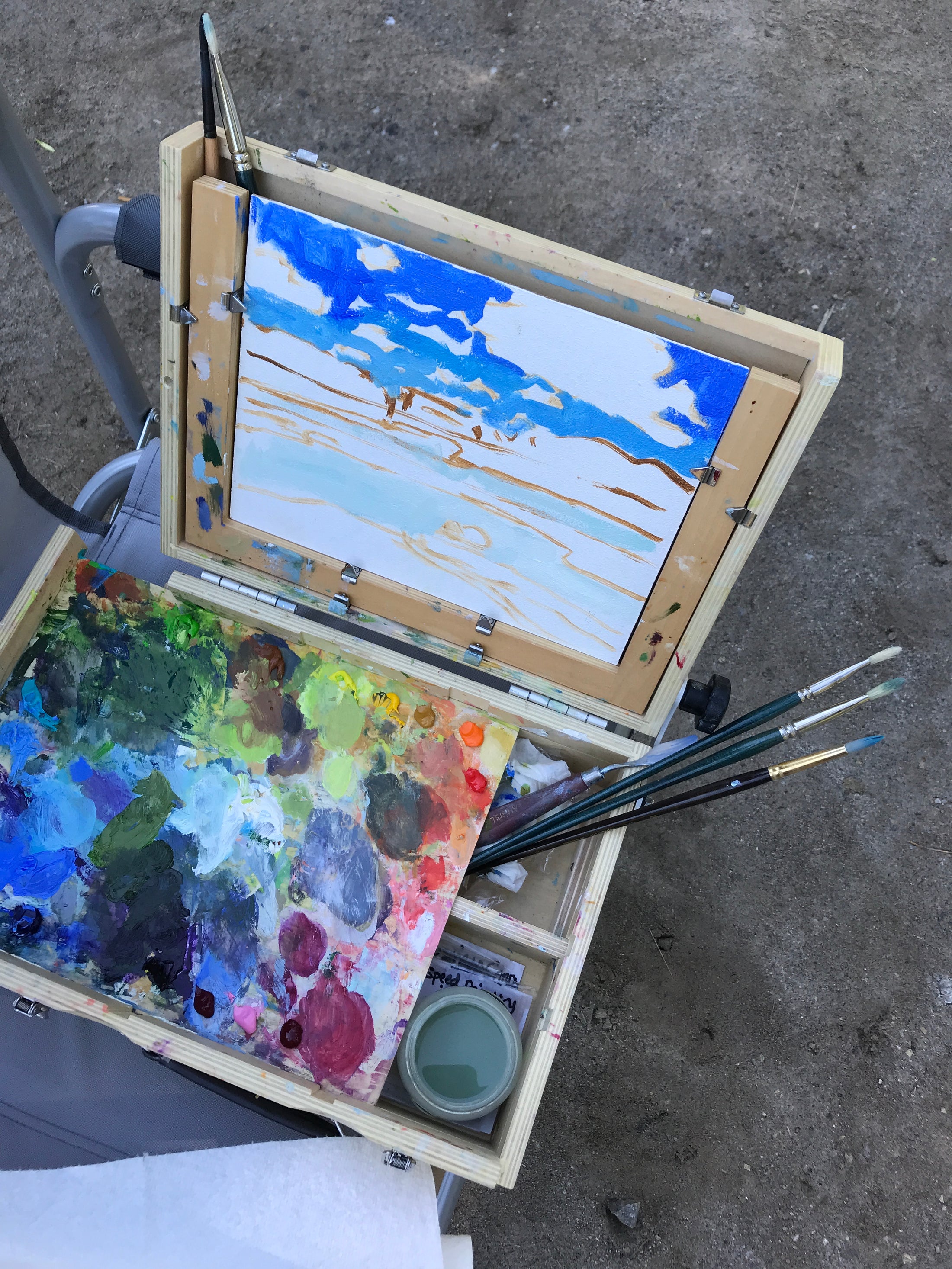 Plein Air Painting Tips for Backpackers: Essential Materials for Hikin ...